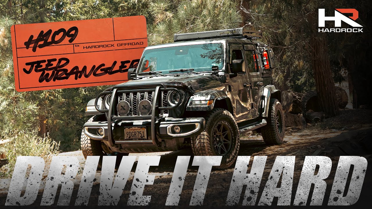 Trail Built Jeep Wrangler 4XE | 17x9 -12mm | HARDROCK OFFROAD H109