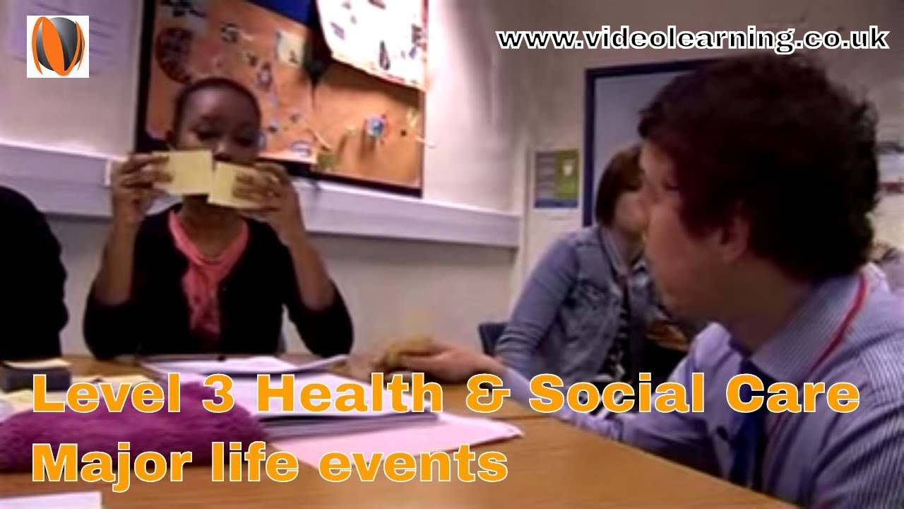 BTEC Level 3 Health And Social Care Classroom Observation: Major Life Events