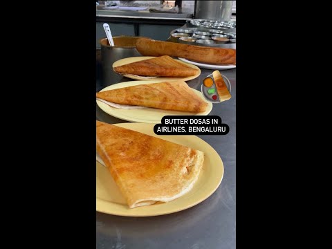 Butter Masala Dosa, Airport Hotel, #Bengaluru | The Foodeographer