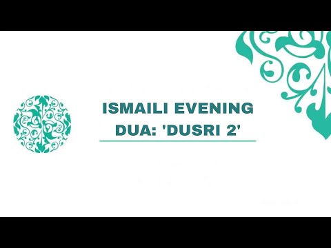 Ismaili Dua 2 with tasbih