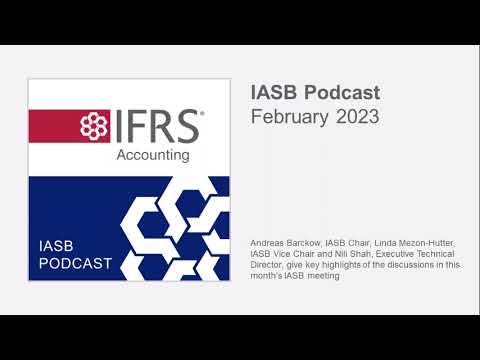February 2023 IASB podcast