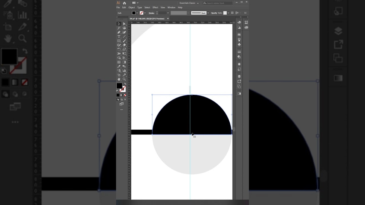 Modern Mon Logo Design Tutorial in Adobe Illustrator | #LogoDesign #graphicdesign