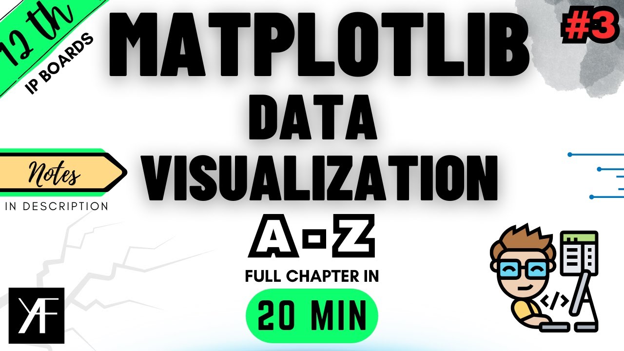Class 12 IP - Data Visualization Matplotlib | INFORMATICS PRACTICES (Code 065) | CBSE BOARDS 2025-26