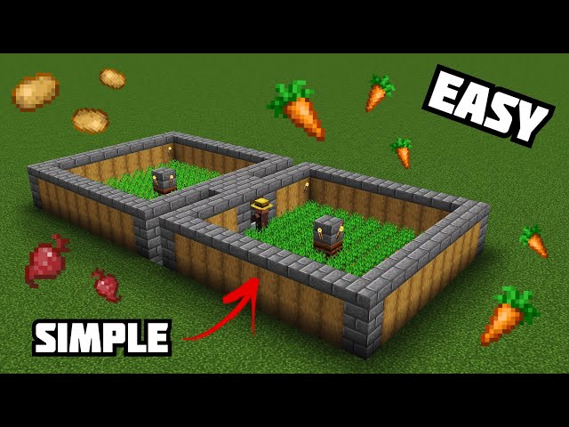 Top 5 easy Minecraft automatic farms for more food items