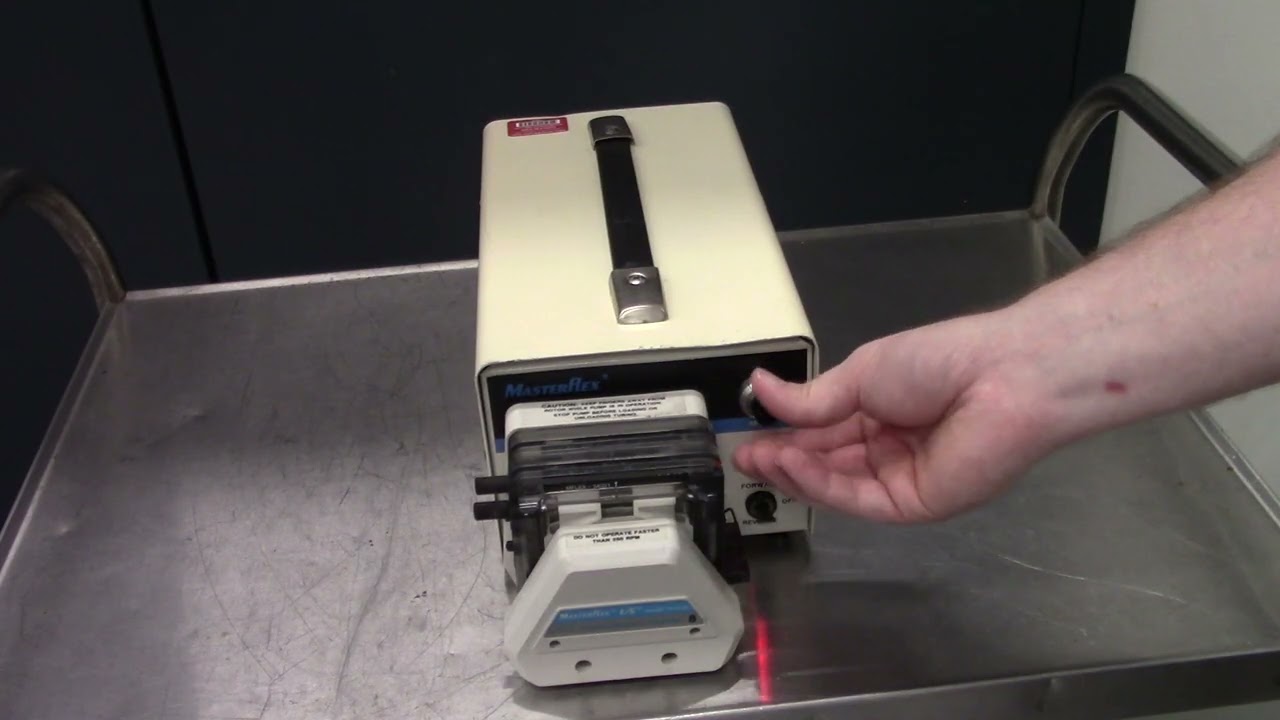 Cole Parmer MasterFlex Peristaltic Pump with 7519-20 analog control