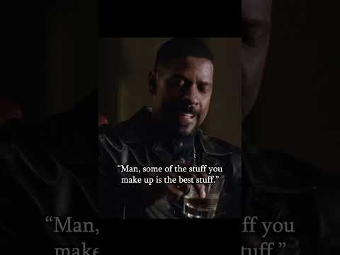 Denzel improvised a lot of iconic lines in Training Day