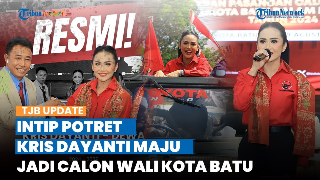 Bakal Jadi Calon Wali Kota Batu, Intip Potret Kris Dayanti Diarak ...