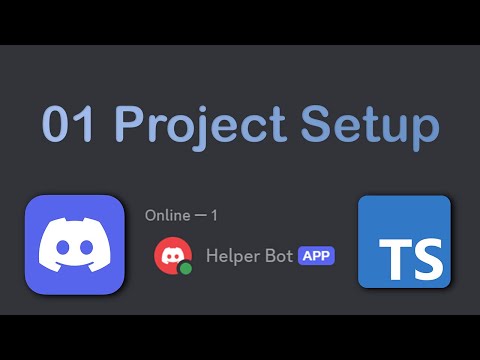 01 Project Setup | How to Discord Bot with TypeScript in 2025