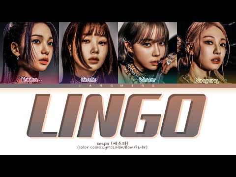 Aespa Lingo (Color Coded Lyrics/Han/Rom/Pt-br)