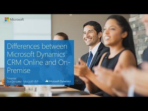 Differences between Microsoft Dynamics CRM Online vs On-Premise