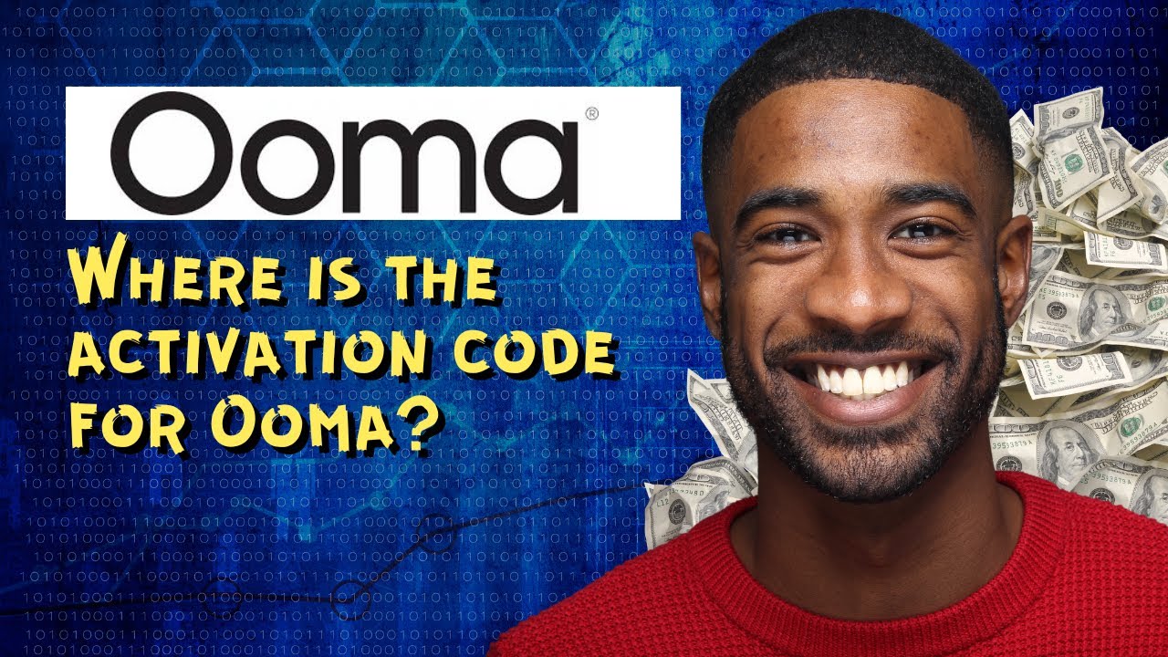 Where is the activation code for Ooma