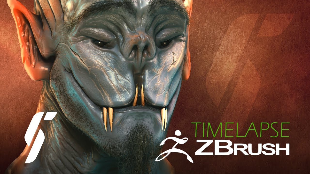 Zbrush timelapse /  Character Study - ManBat