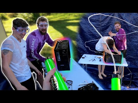 Building a Gaming PC IN Mineral Oil?!