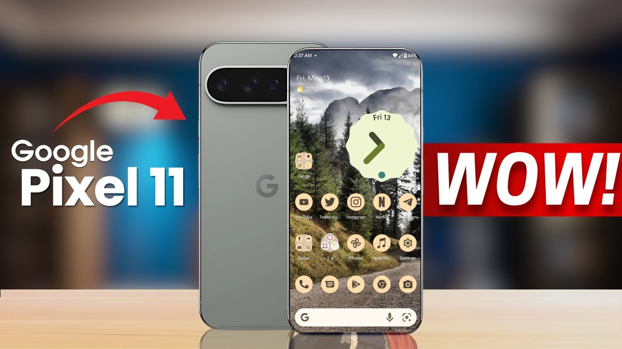 Pixel 11 pro - OFFICIAL LEAK & FEATURES!