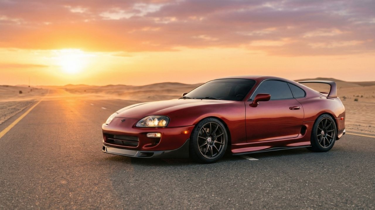 4K  Toyota Supra MK4 Wallpaper | Cinematic JDM Scenes | 3 Hours