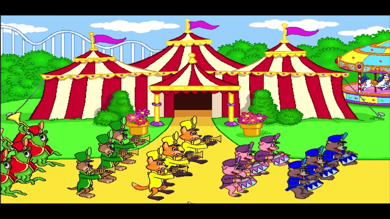 Reader Rabbit Preschool 1999 PC Gameplay