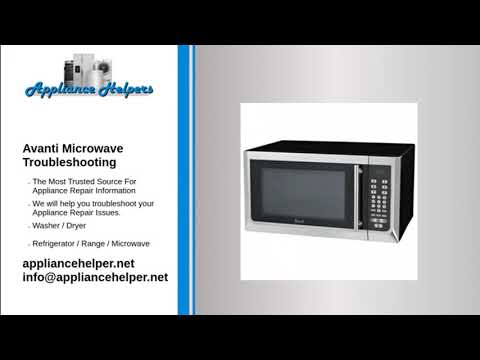 Avanti Microwave Troubleshooting