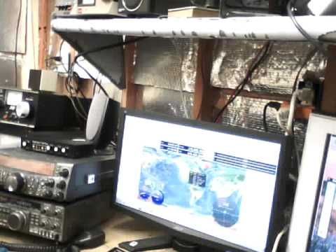 KF5JAF receives her ham license, and her second voice contact is NA1SS ...
