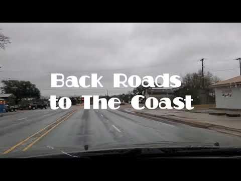 Taking The Road Less Traveled to The Coast in Pouring Rain. Checking out Centerville Texas