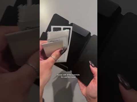 iPhone Red Light Converter Screen Protector Install #iphone #iphoneaccessories #redlight