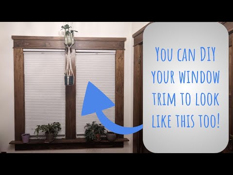 DIY window trim, craftsman style (Step 3 in redoing your trim)