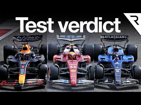 2025 F1 testing - everything we learned