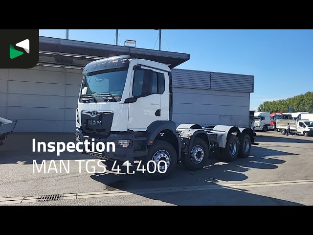 MAN TGS 41.400 8X4 Chassis truck - BAS World