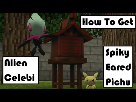 How To Get Alien Celebi AND Spiky Eared Pichu