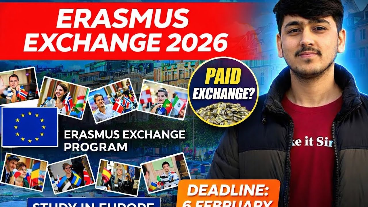 Erasmus Exchange Program in Europe | Applications open | Everything You Need to Know #erasmus