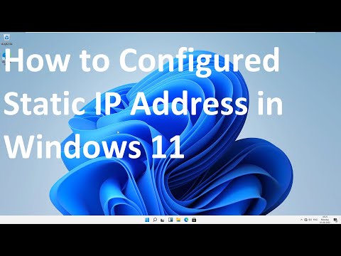 How to Configured Static IP Address in Windows 11