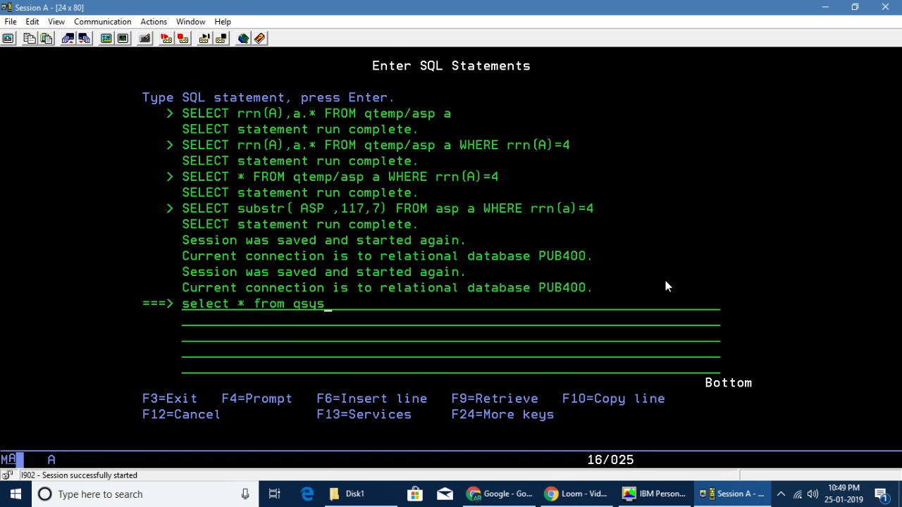 How to get IBM i (AS400) ASP% using Python | yusy4code