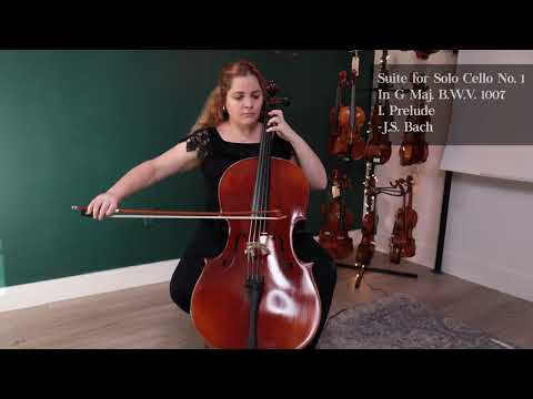 Fiddlerman Artist 7/8ths Size Cello for Lori
