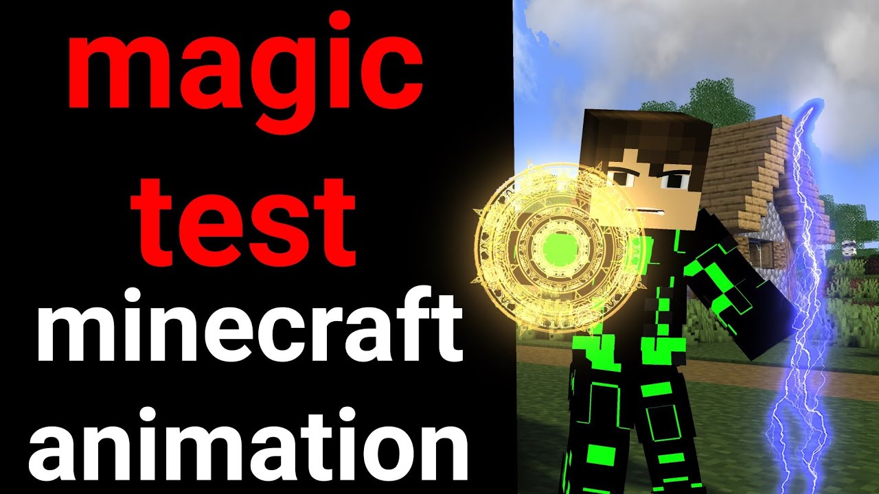 magic test_minecraft animation