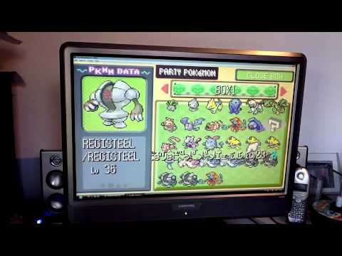 Pokémon Ruby Gameshark codes