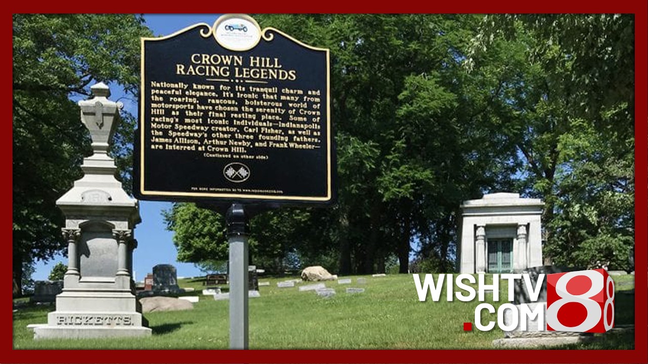 Crown Hill Cemetery features Racing Legends Tour, highlighting Indy 500 history