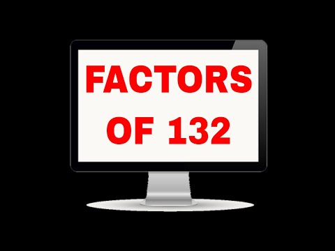 Factors of 132