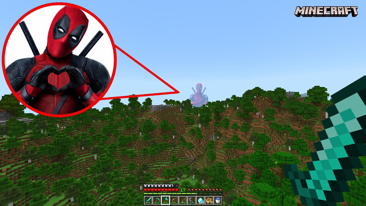I Found Deadpool in Minecraft