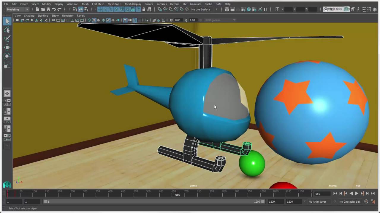 Maya Basics - Selecting Objects