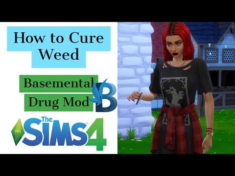 How to Cure Weed in Sims 4 // Basemental Drug Mod