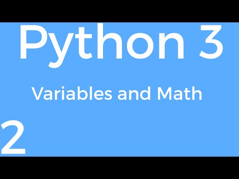 [Part 2] Python 3 for Beginners - Variables and Math