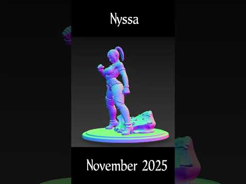 👙 Nyssa - Release November 2025・ 3D File for 3D printing・Cults