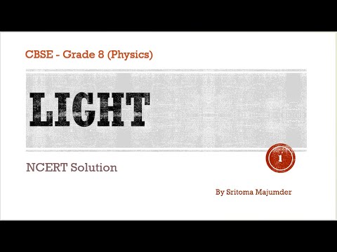 Light Science Worksheet Class 8 - PDF Download | EduSri