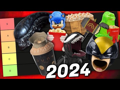 I Bought Every Popcorn Bucket Of 2024 (BEST & WORST RANKED)