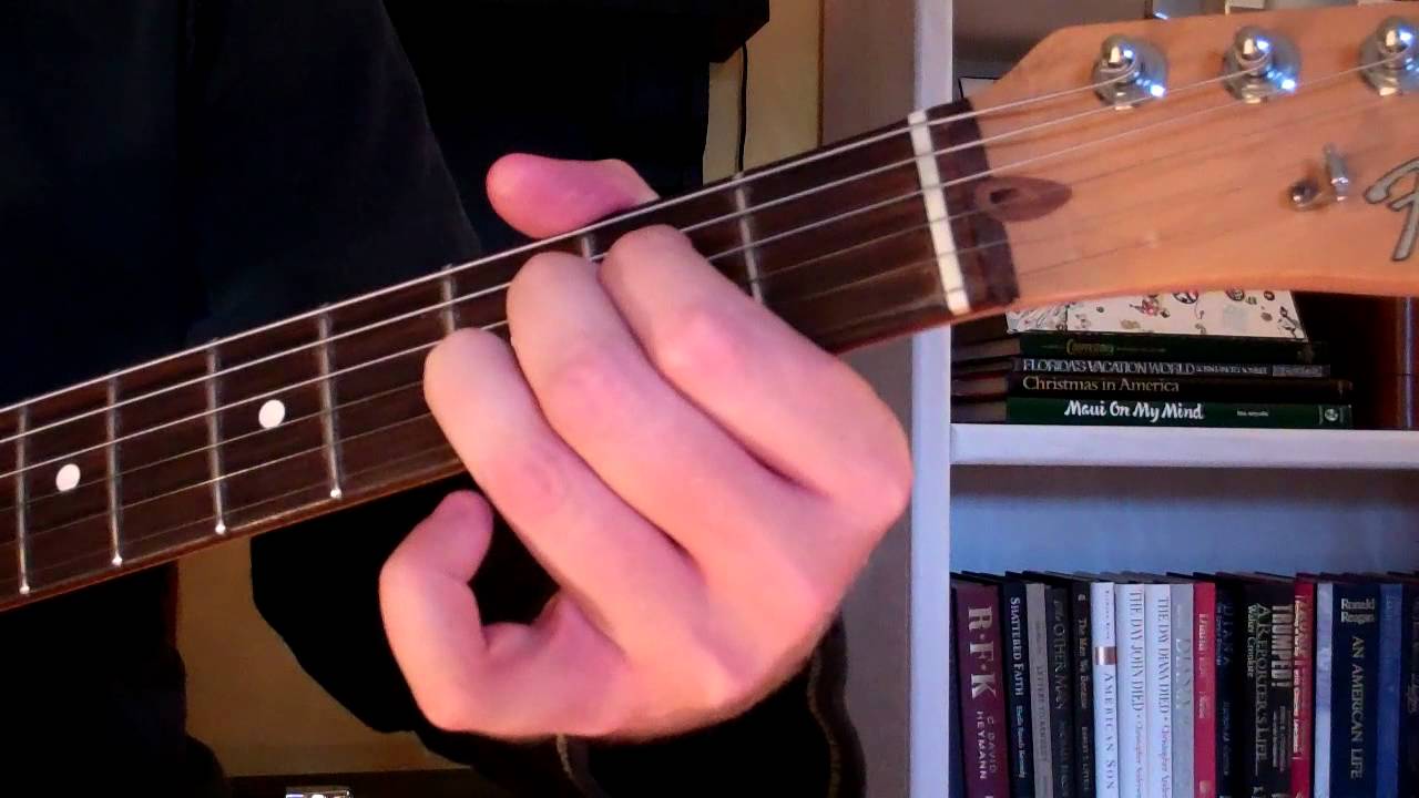 How To Play the Asus4 Chord On Guitar (Suspended Chord)