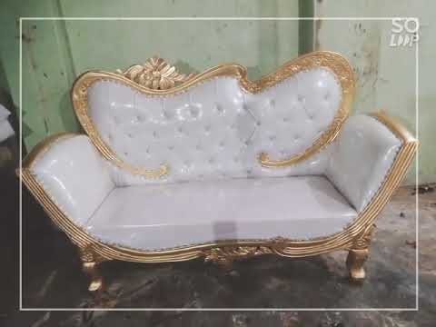 Sofa Raja Rani Set - Wedding Stage Sofa Set Manufacturer from Saharanpur