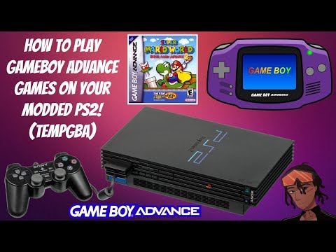 How To Play Classic GameBoy Advance Games On Your Modded PS2! (TempGBA Emulator) #PS2 #GBA #Emulator