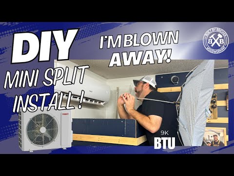 DIY Mini Split Install - YOU can Do This Yourself! Yes, YOU! / Tosot Mini Split Air Conditioner