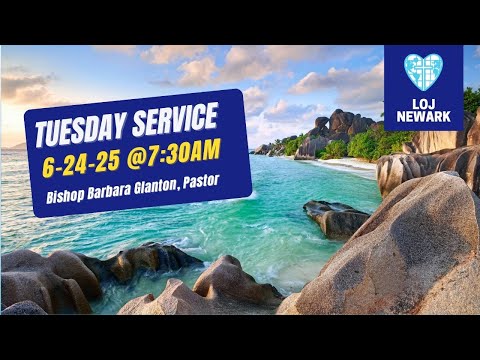 TUESDAY BIBLE STUDY 6-24-25 BISHOP BARBARA GLANTON PASTOR