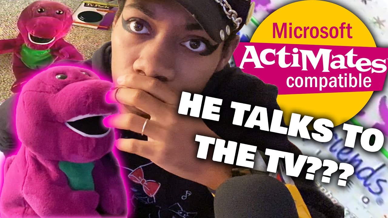Experiencing the 1998 Microsoft ACTIMATES Intro Tape with a Working BARNEY