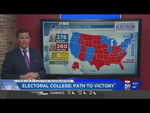Watching the Electoral College: potential paths to victory